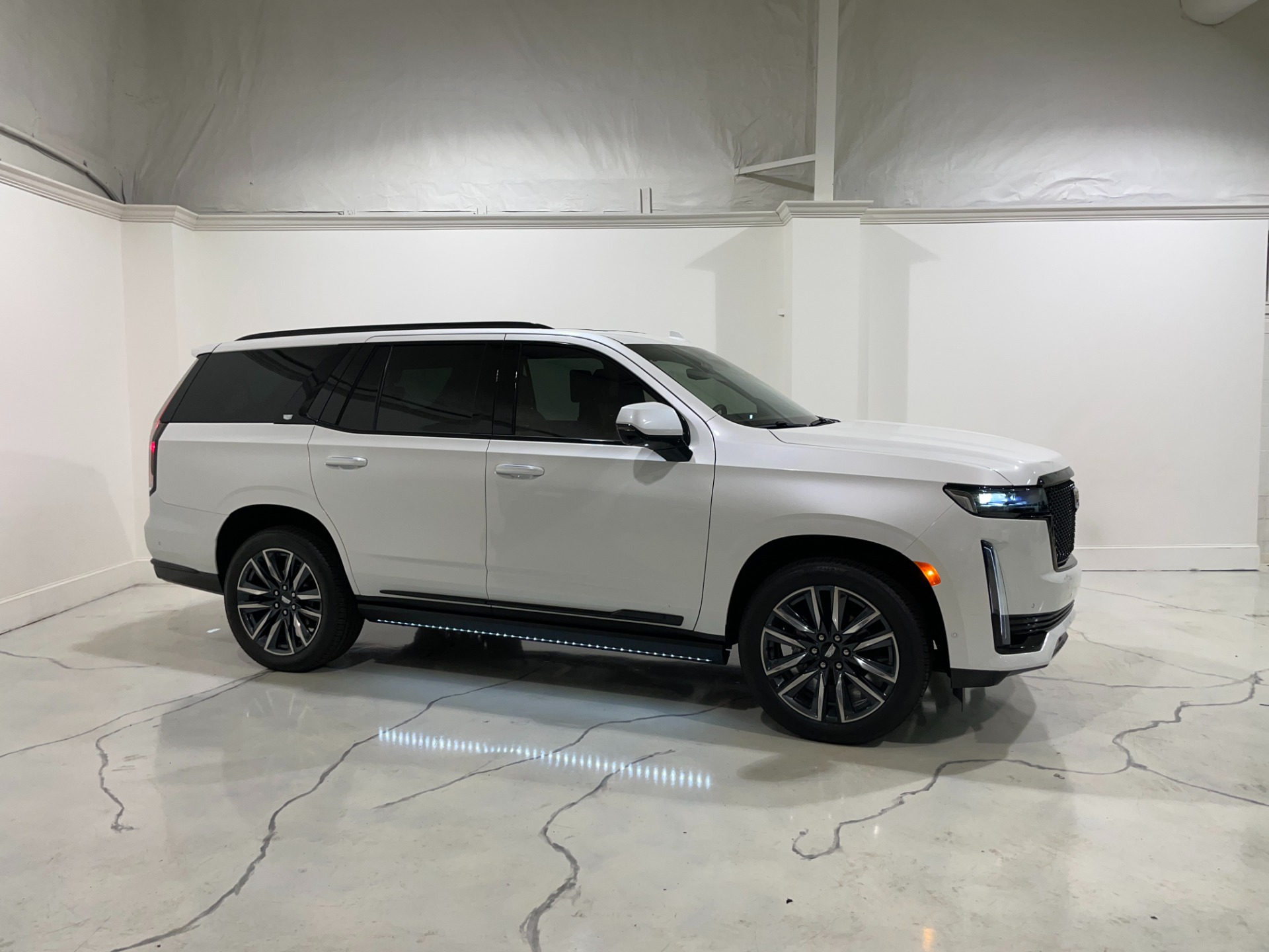Pearl White Cadillac 2022